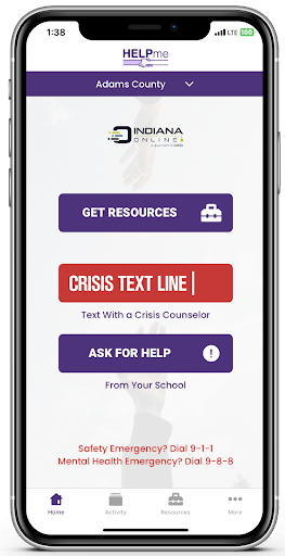 Additional Student Support: STOPit Solutions HELPme App - Indiana Online